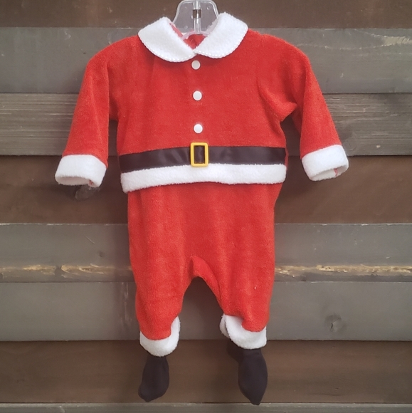 Carter's | Pajamas | Santa Baby Sleeper With Butt Flap Opening | Poshmark